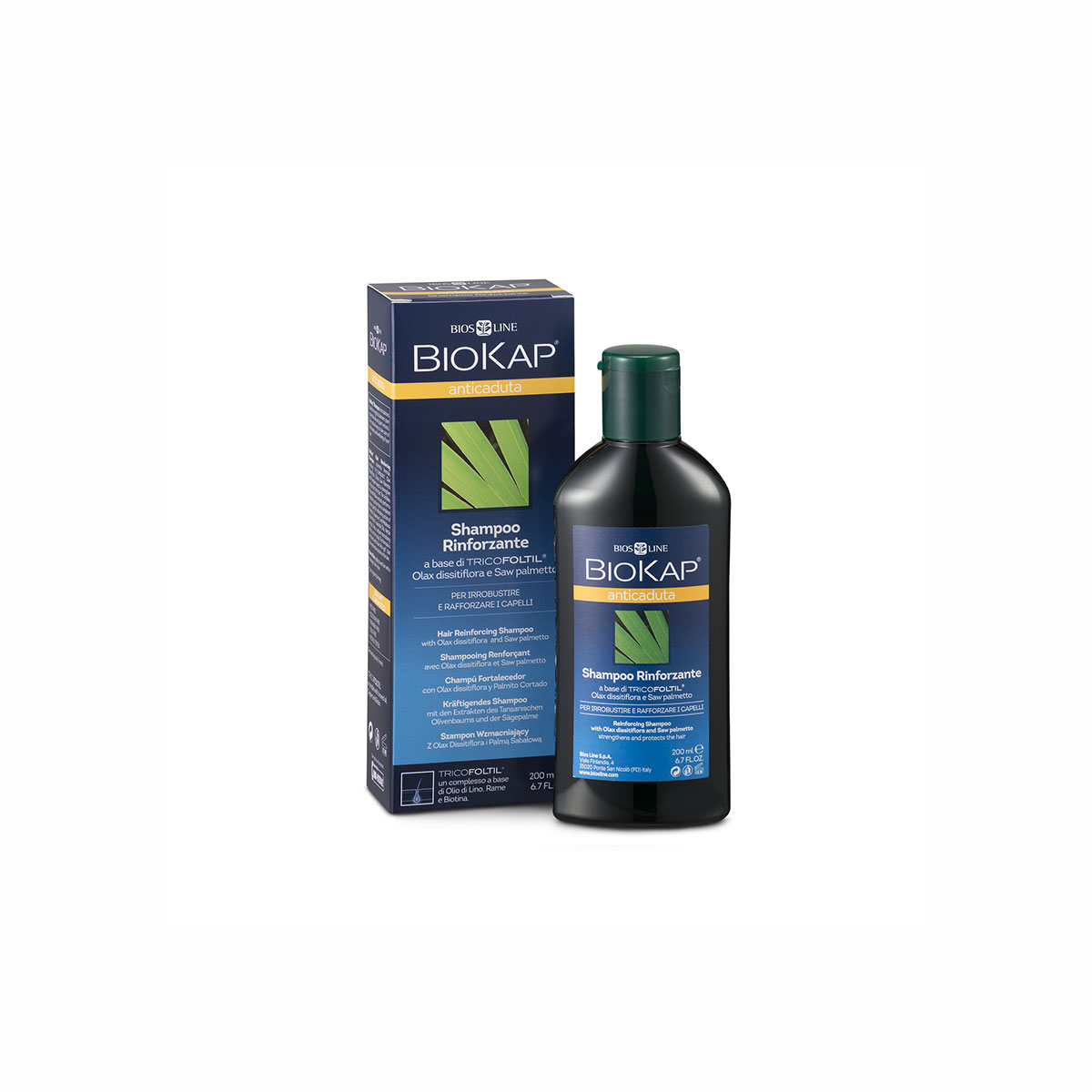 BioKap® Anticaduta Shampoo Rinforzante - Le_Bio